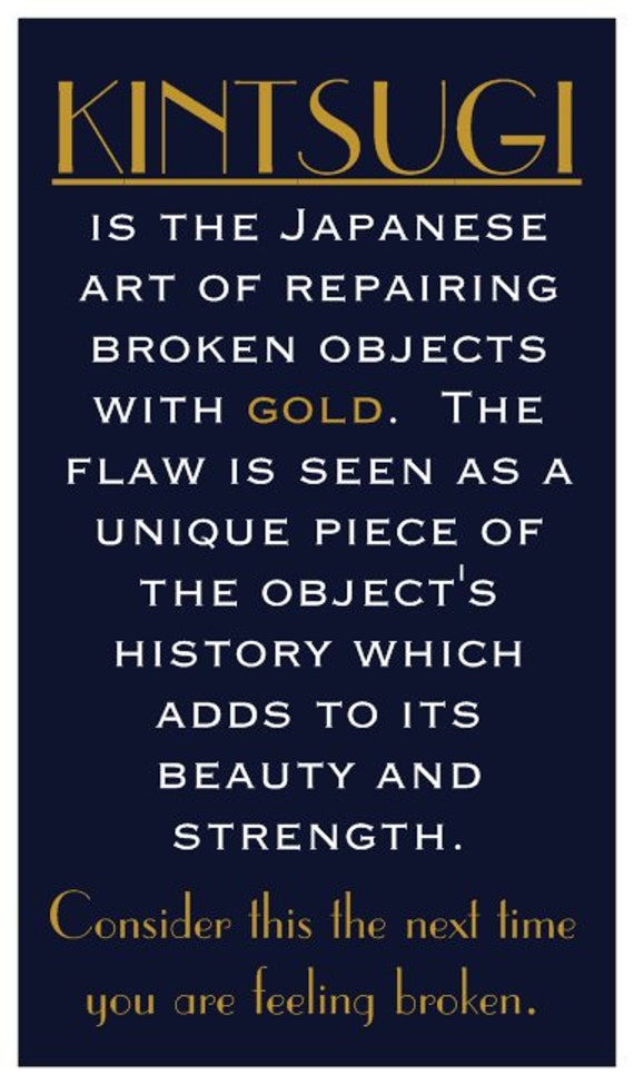 ~ Wabi-Sabi ~ Ancient Japanese Kintsugi Pottery Kintsugi Candle Holder ...