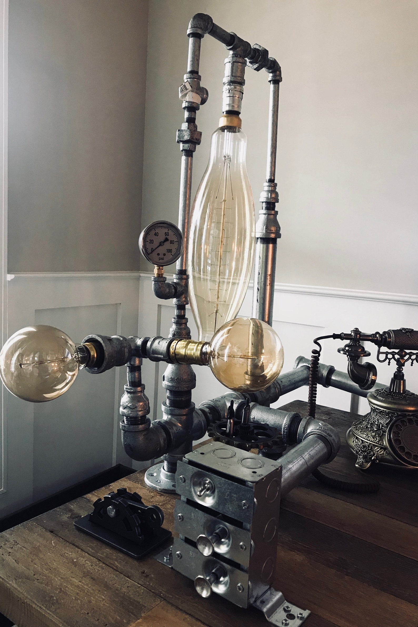 Pre-made or Custom Steampunk Office Wiring Solutions - Etsy
