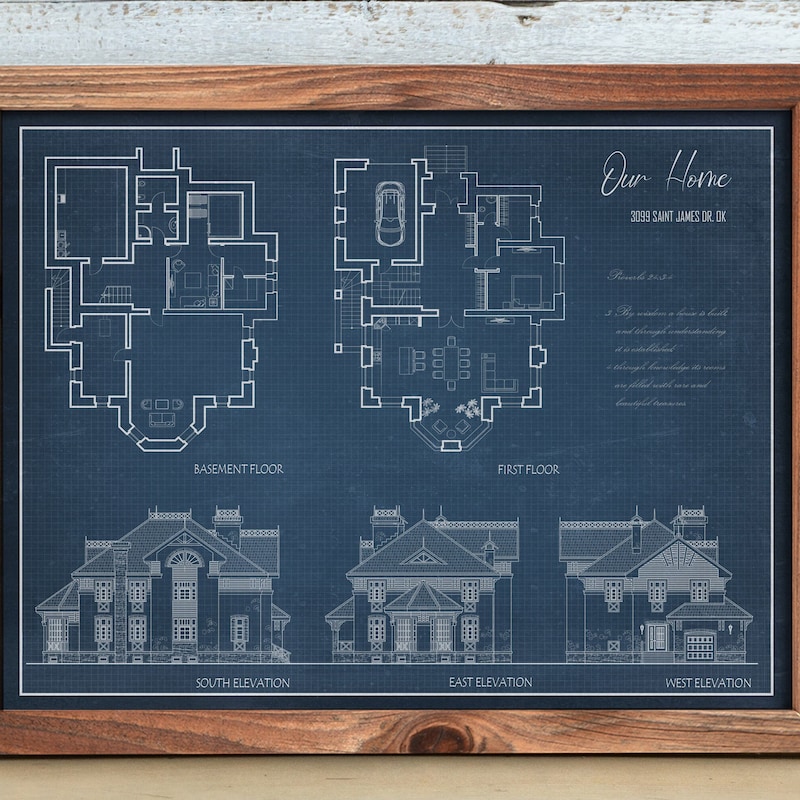 Blueprint - Etsy
