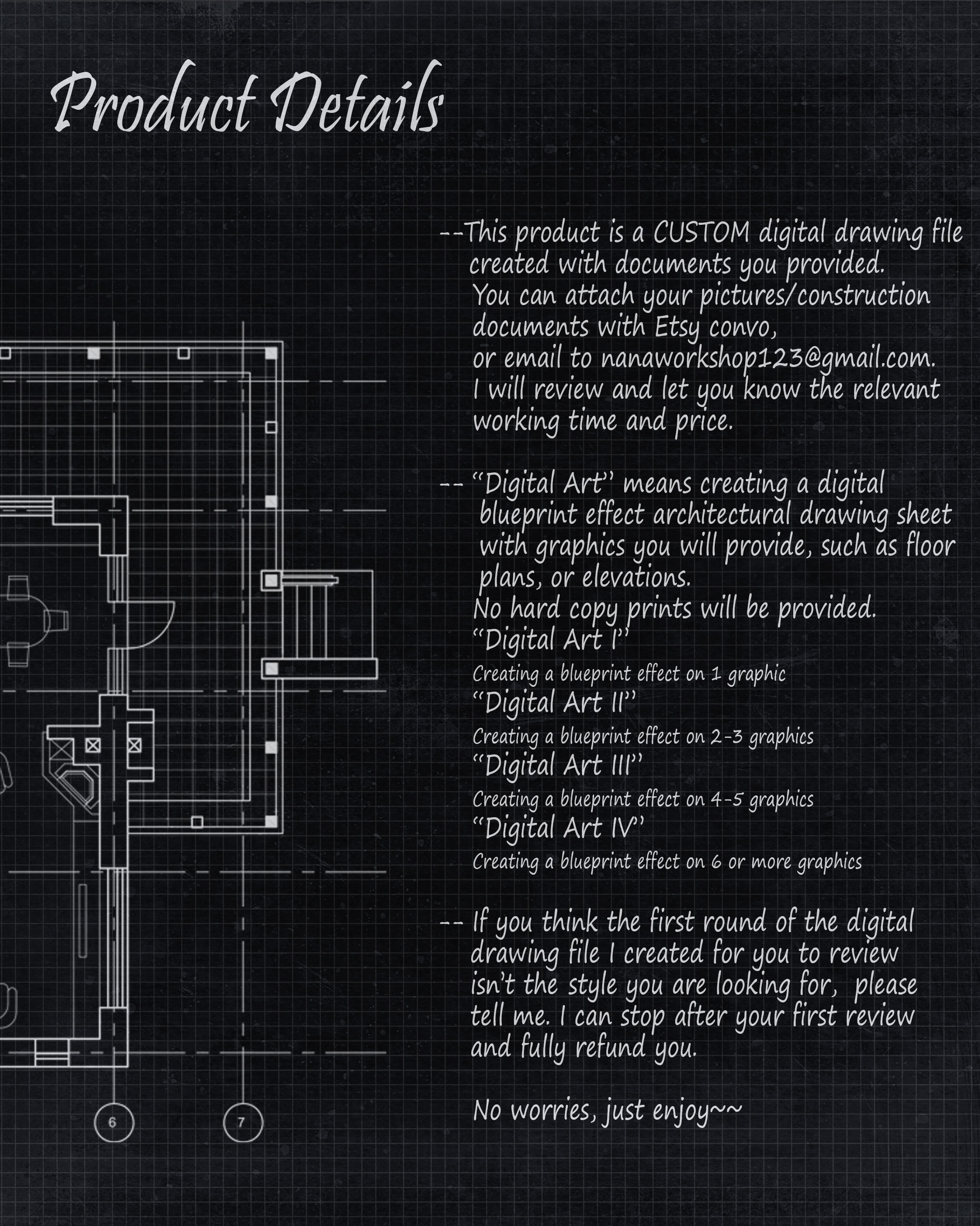 Custom Blueprint Wall Art, Builder Gift, House Blueprints ...