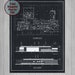 Custom Blueprint Wall Art, Builder Gift, House Blueprints ...