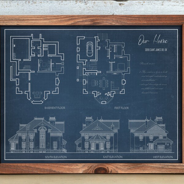 Blueprint - Etsy