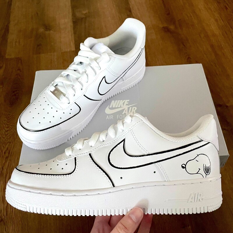 Snoopy Sneakers - Etsy