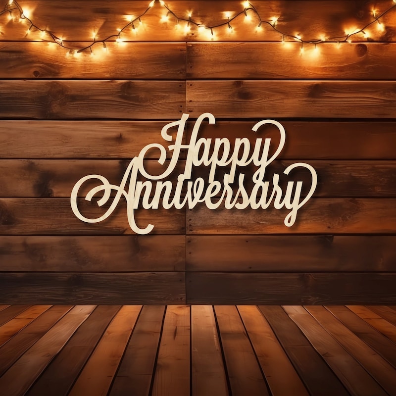 Anniversary Banner - Etsy