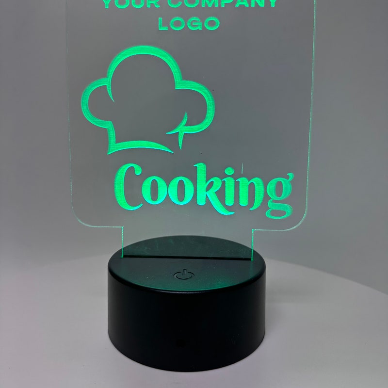 Desk Sign Battery Led - Etsy