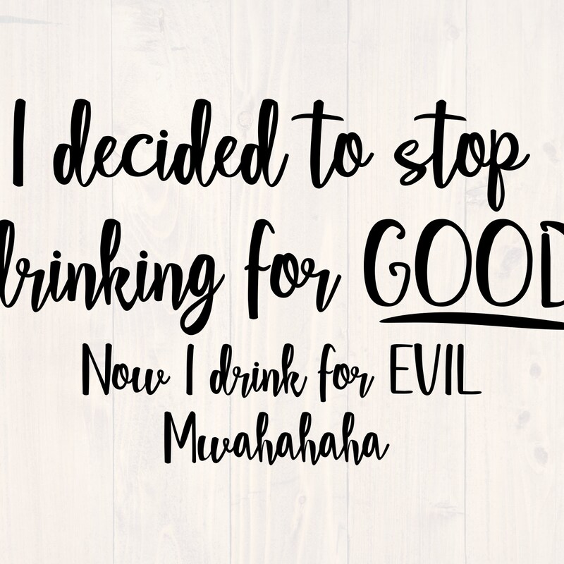 Funny Drink Svg - Etsy