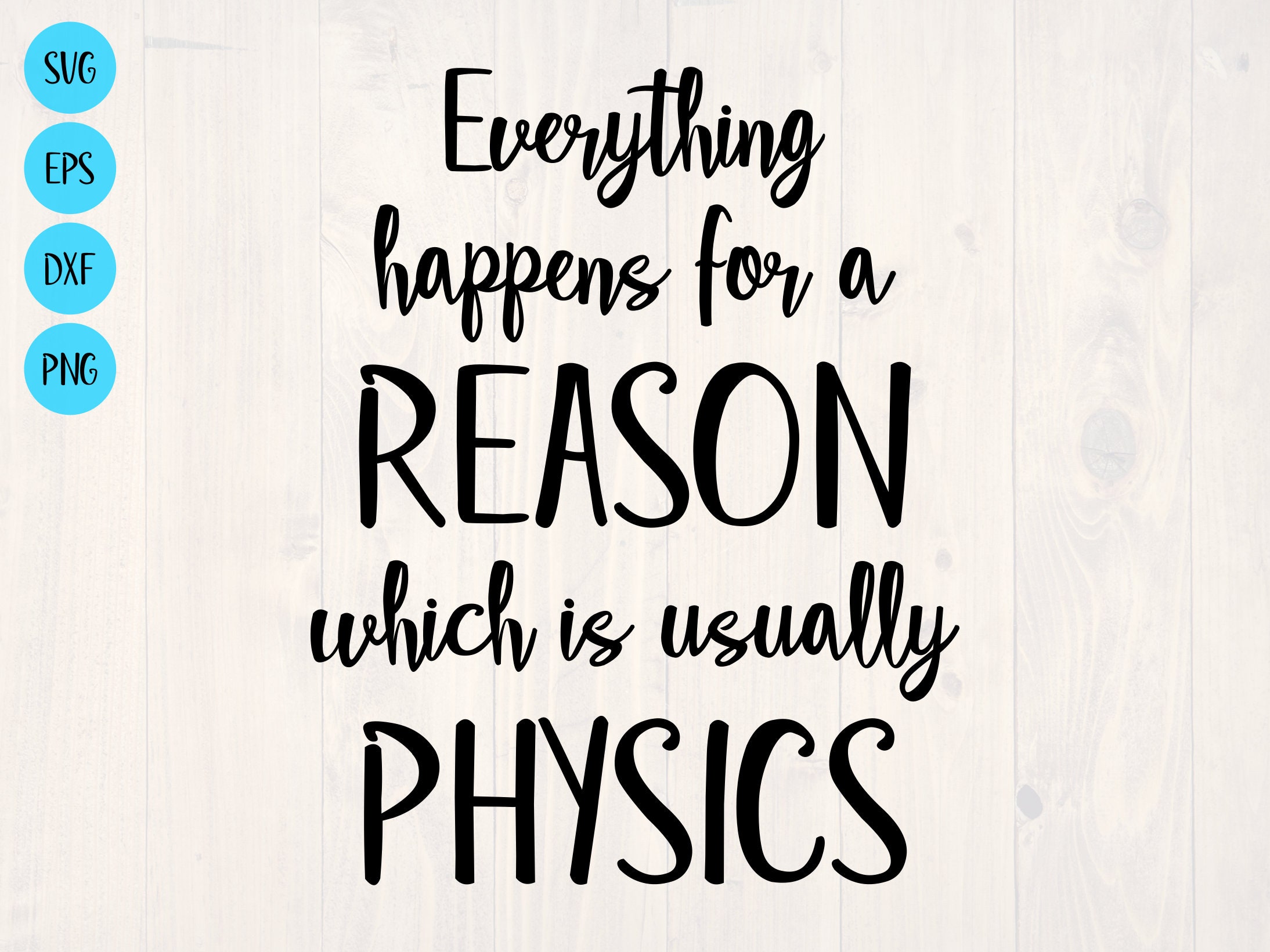 All Things Happen For A Reason