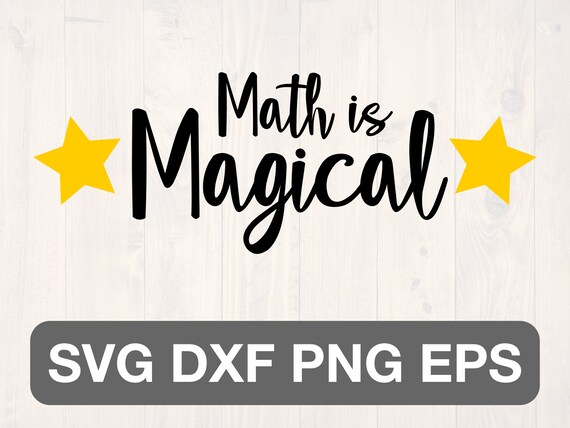 Math is Magical SVG | Etsy