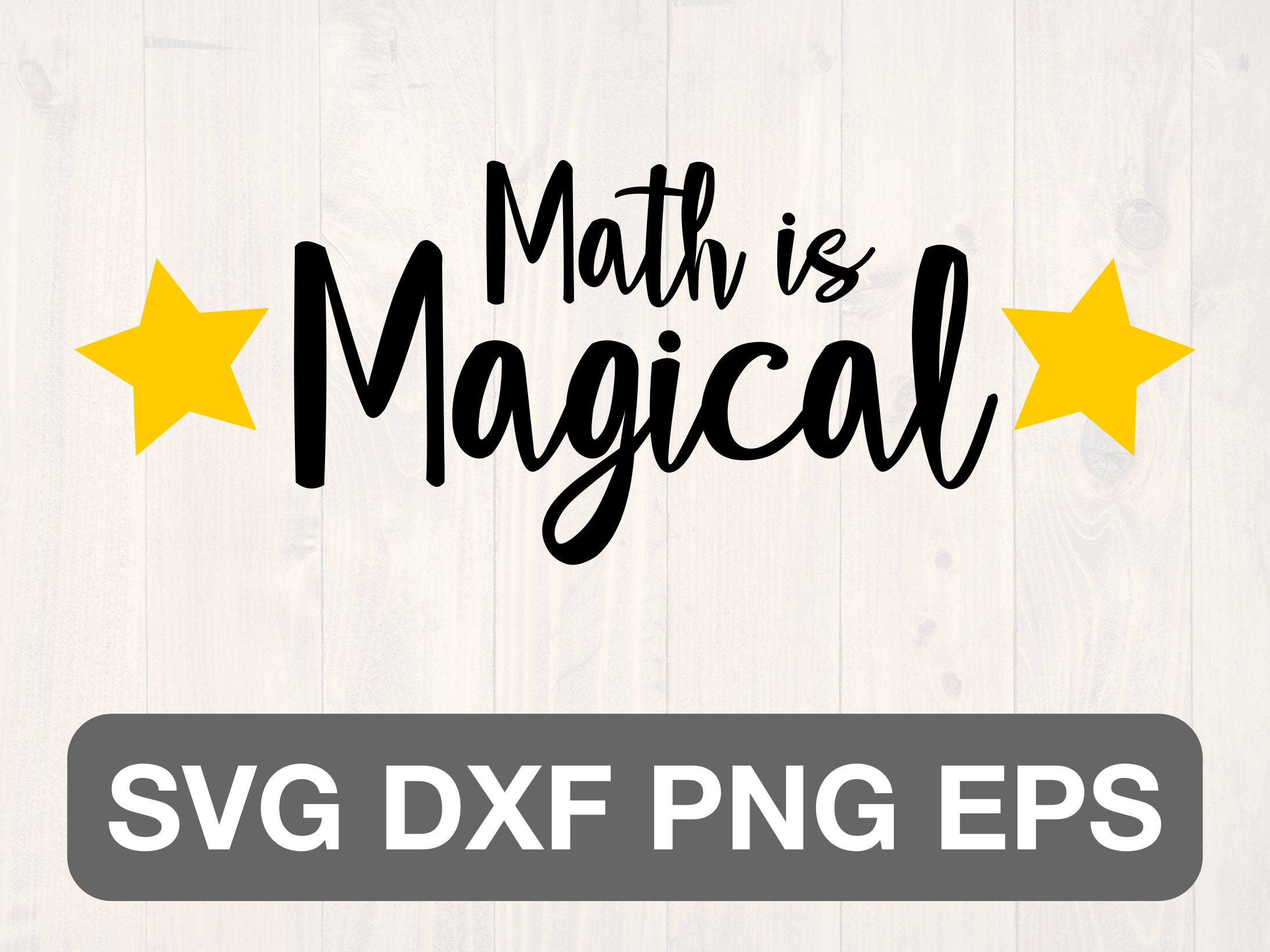 Math is Magical SVG | Etsy