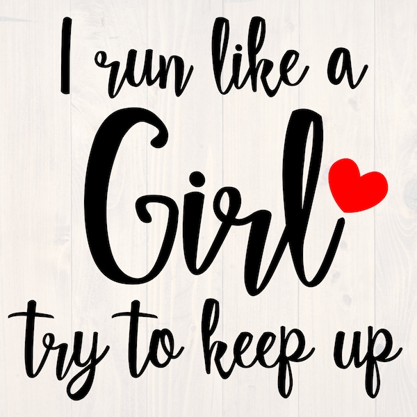 Run Like a Girl - Etsy