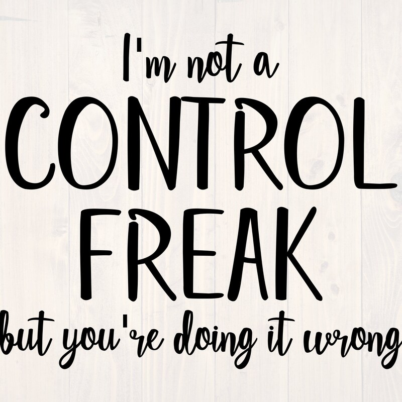 Control Freak Png - Etsy
