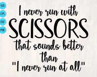 Run With Scissors - Etsy