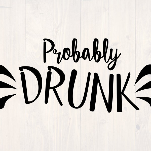 Drunk People Svg - Etsy