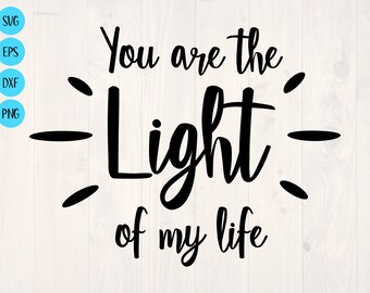 You Light up My Svg - Etsy
