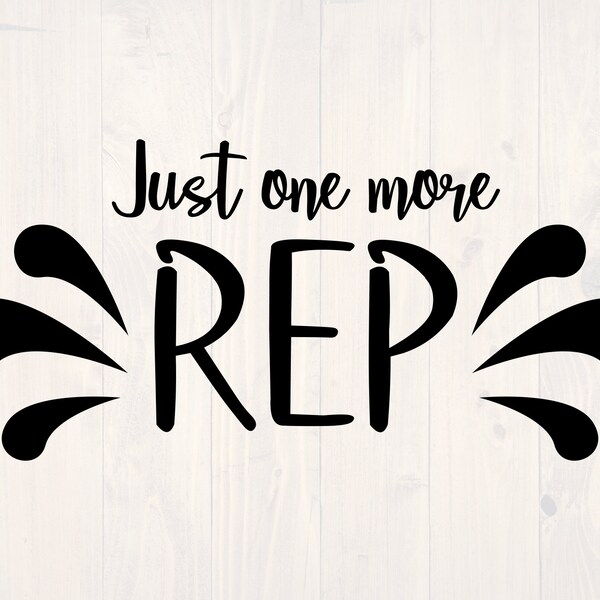 One More Rep - Etsy