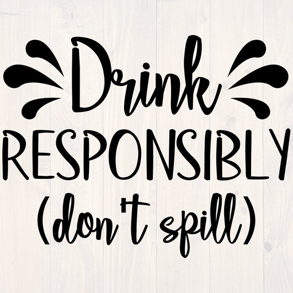 Spill Drink Quote - Etsy