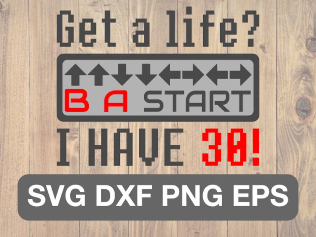 Get a Life Konami Code Shirt Design is a Great Shirt for the Gamer in ...