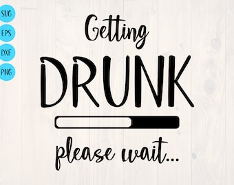 Overthinking Please Wait SVG is a Funny Shirt Design | Etsy