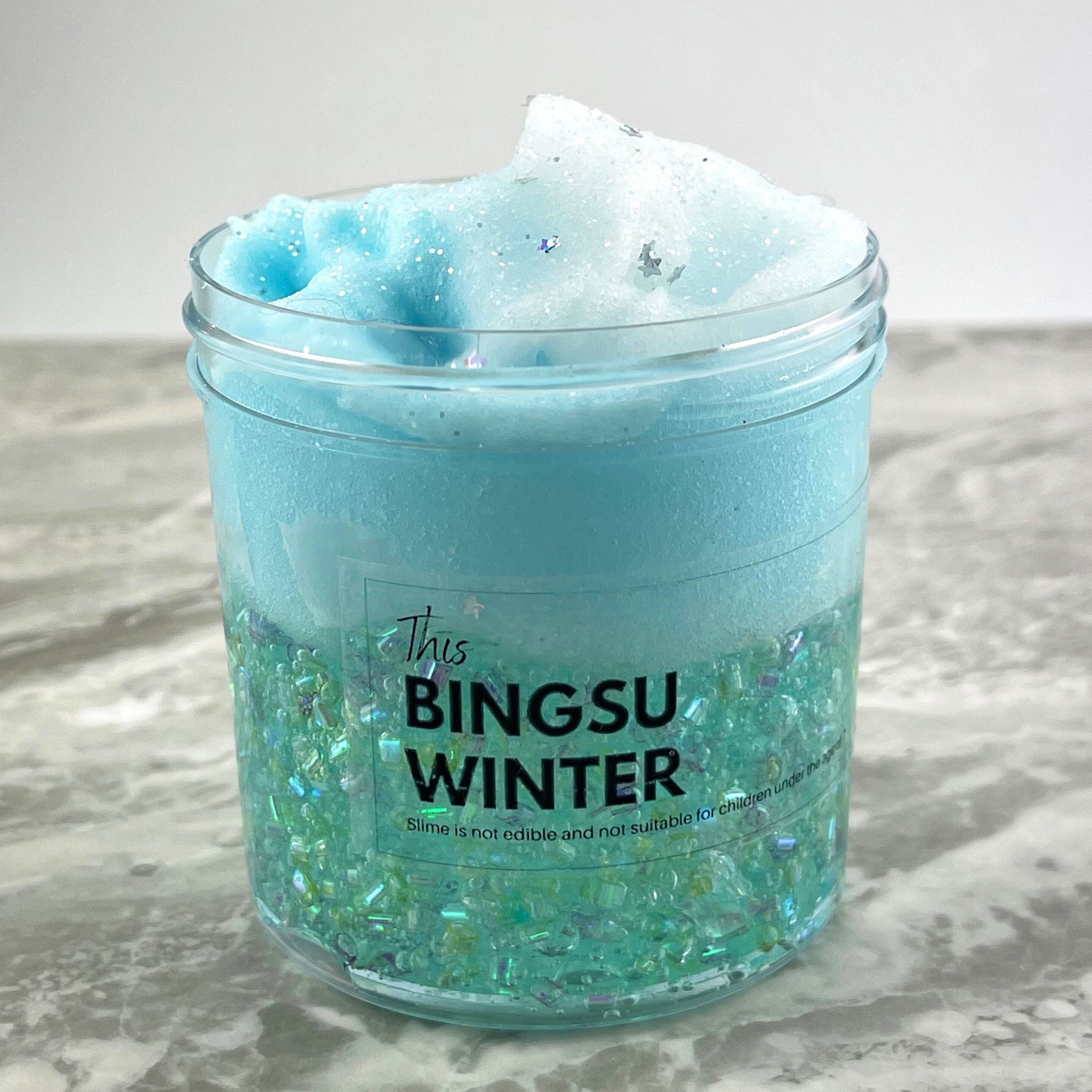 Crunchy Bingsu Icee Slime This Bingsu Winter Icee Slime - Etsy