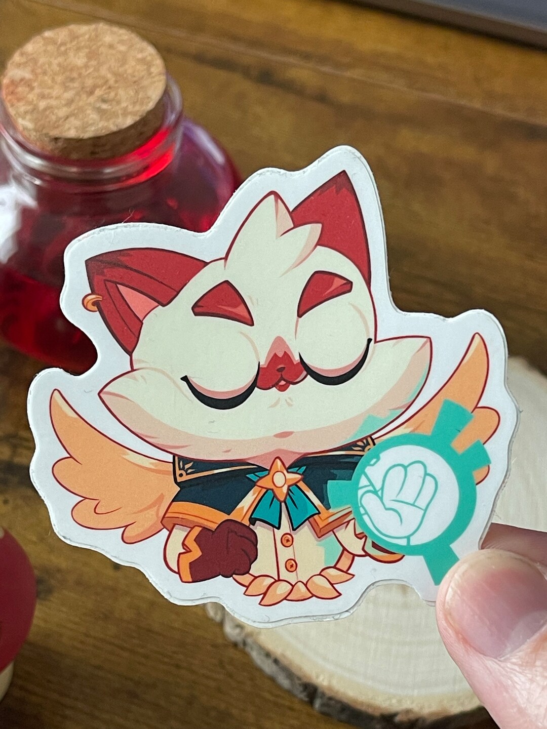 Cleric Cat Matte Vinyl Sticker | Funny Sticker | Gifts Under 10 ...
