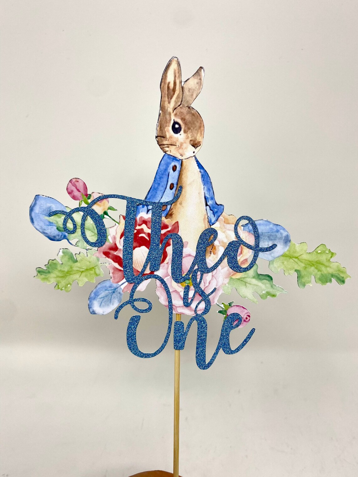 Peter Rabbit Cake Topper | Etsy UK