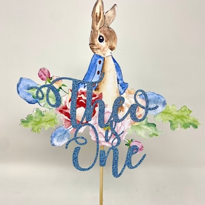 Peter Rabbit Cake Topper - Etsy UK