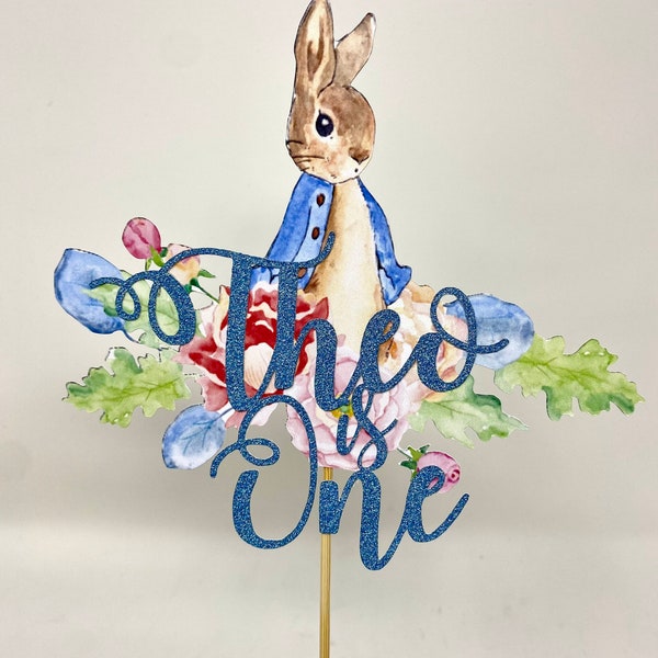 Peter Rabbit Cake Topper - Etsy UK