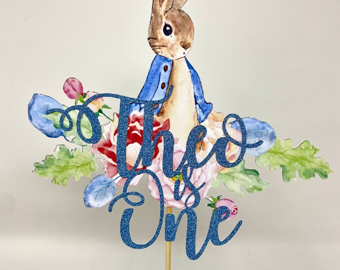 Peter Rabbit Cake Topper - Etsy