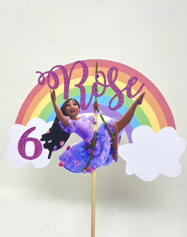 Isabela Encanto Character Cake Topper - Etsy