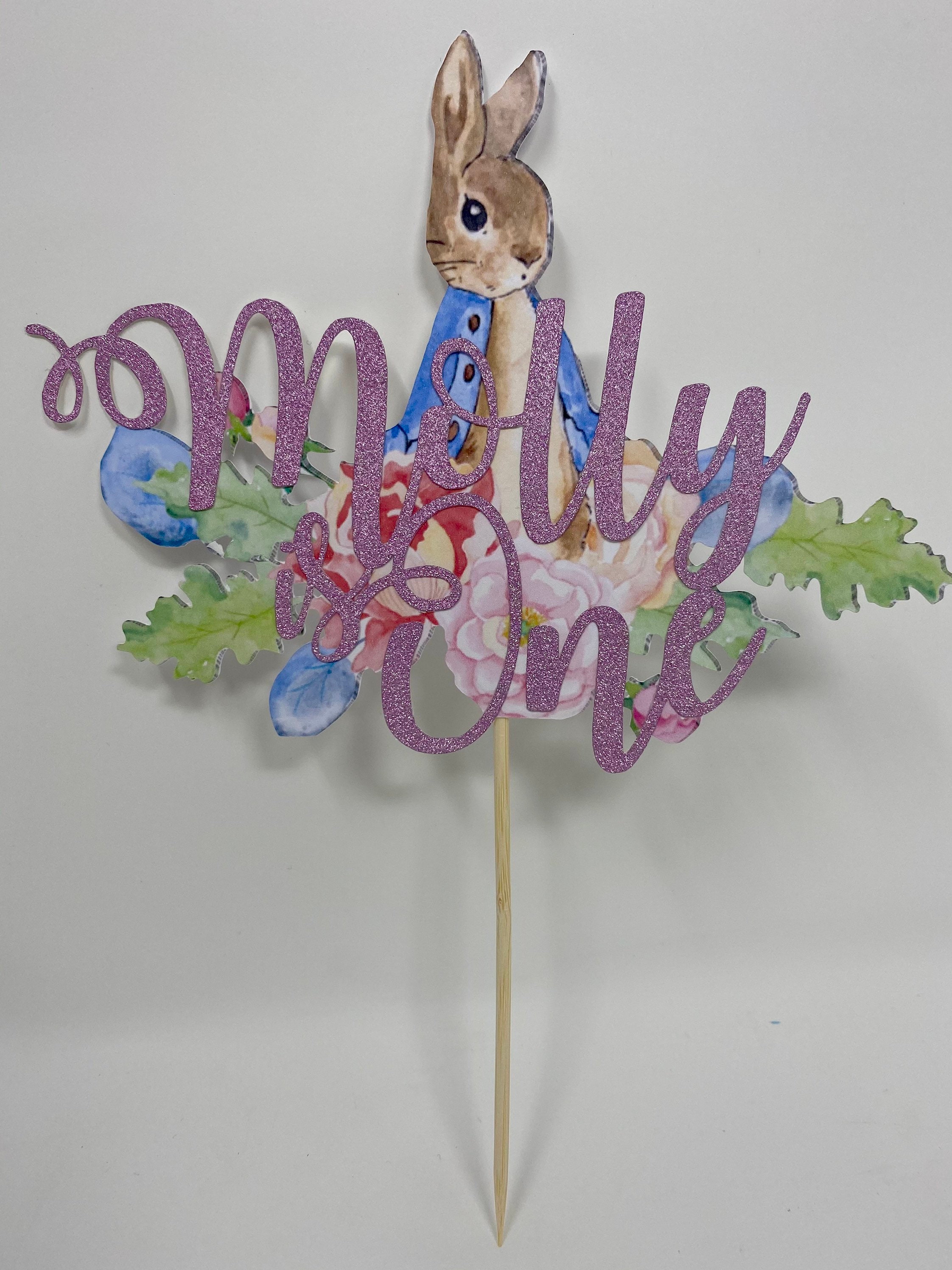 Peter Rabbit Cake Topper - Etsy UK