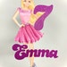 Barbie Doll Cake Topper and Logo - Etsy UK