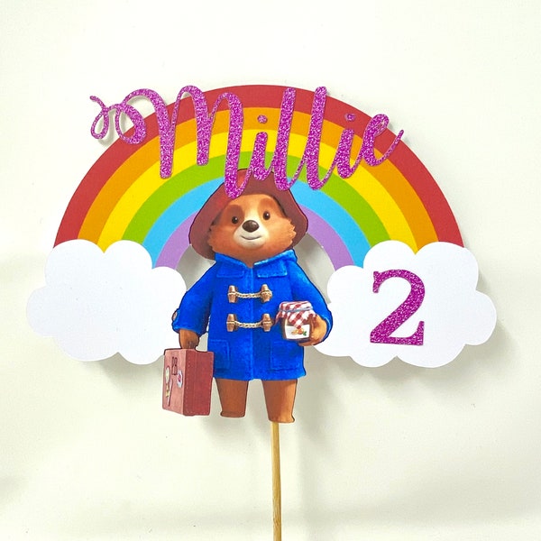 Paddington Bear Cake Topper - Etsy UK
