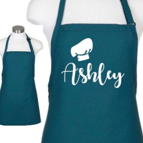 Aprons for Women Custom Womens Apron With Name Personalized | Etsy