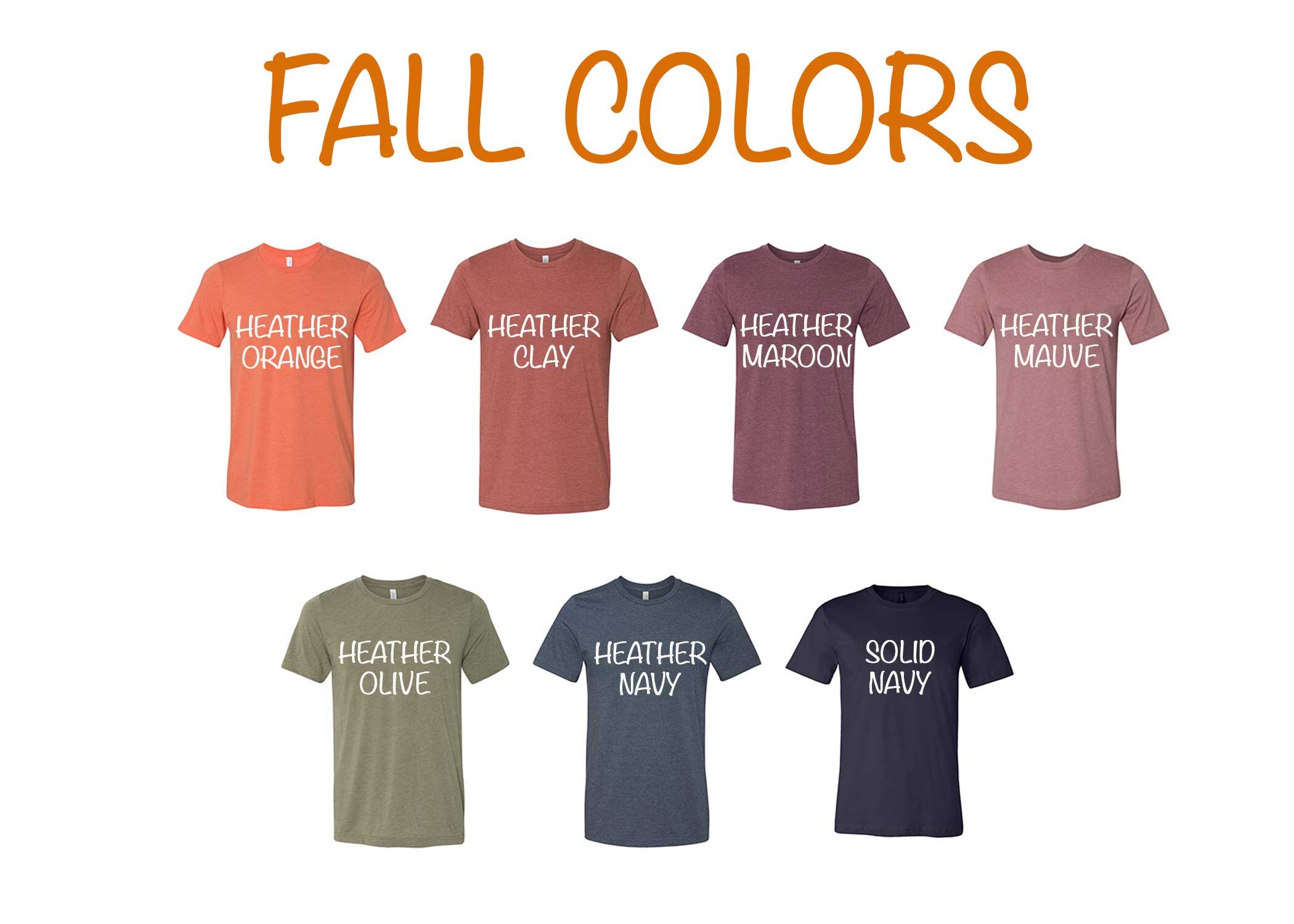 My Favorite Color is October Shirt Women Fall Shirt Fall Tees - Etsy