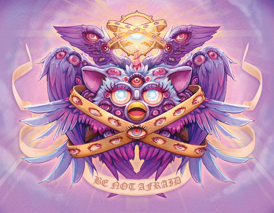 Seraphurb Biblically Accurate Furby 8.5 X 11 Poster Print - Etsy