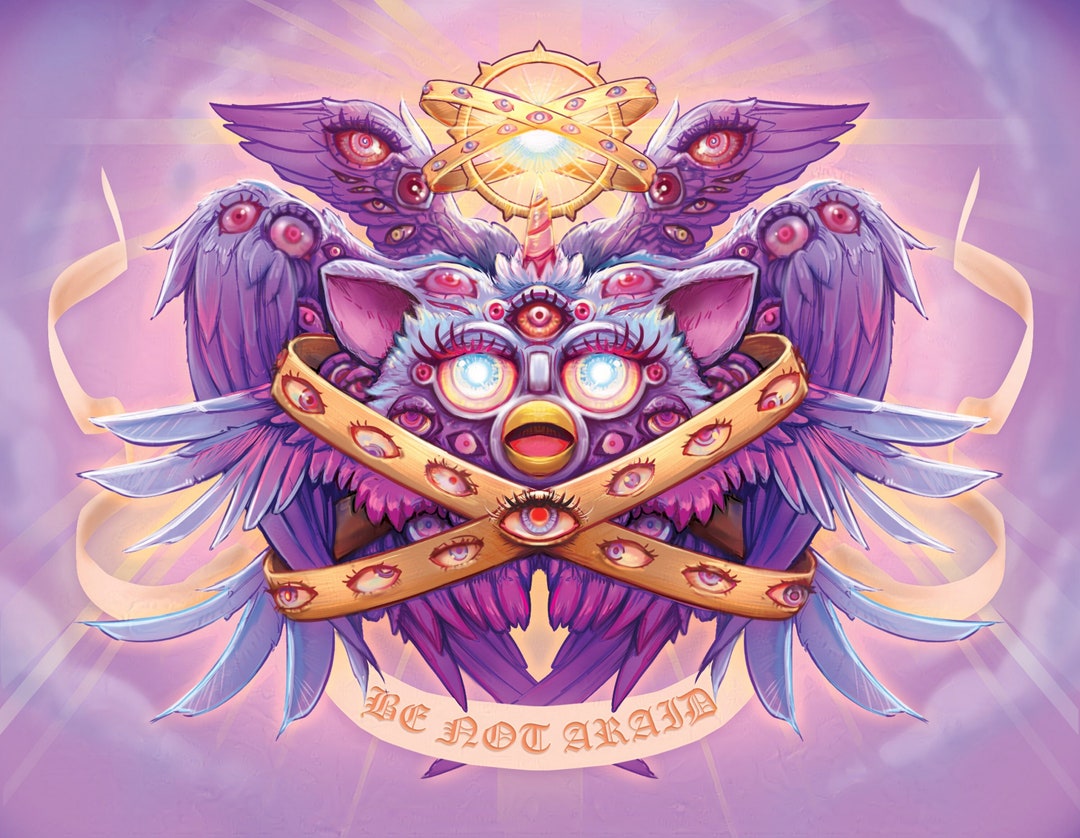 Seraphurb Biblically Accurate Furby 8.5 X 11 Poster Print - Etsy