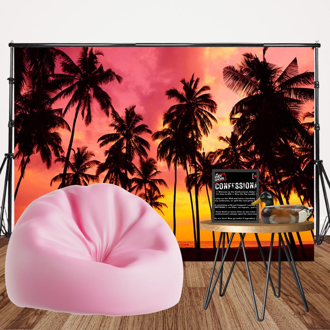 Jersey Shore Party Decor | Digital Sign Bundle | Welcome Sign, Smush ...