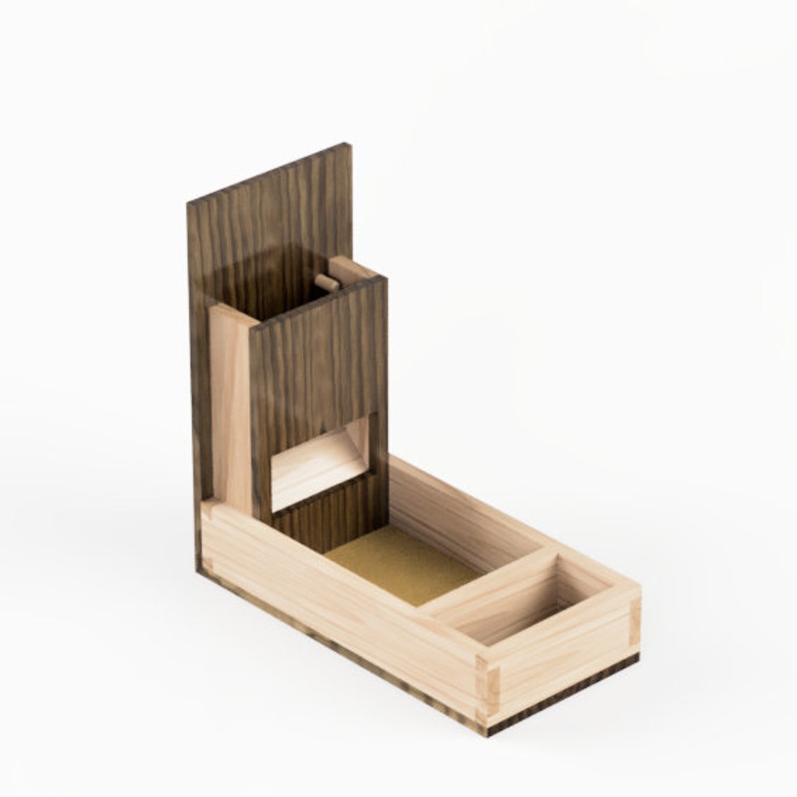 Dice Tower Woodworking Project Plan - Etsy