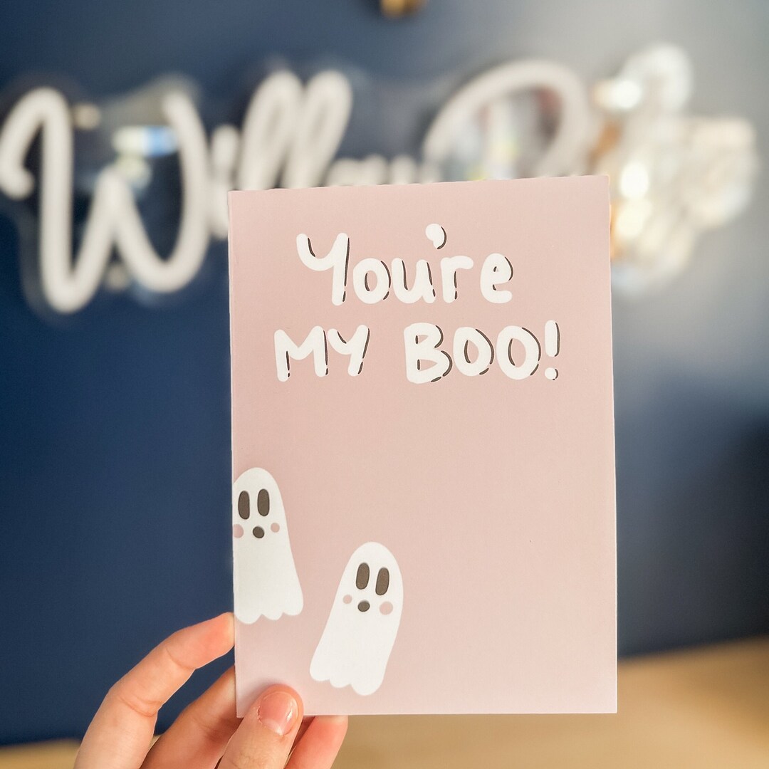 Youre My BOO 5x7 Card With Envelope - Etsy