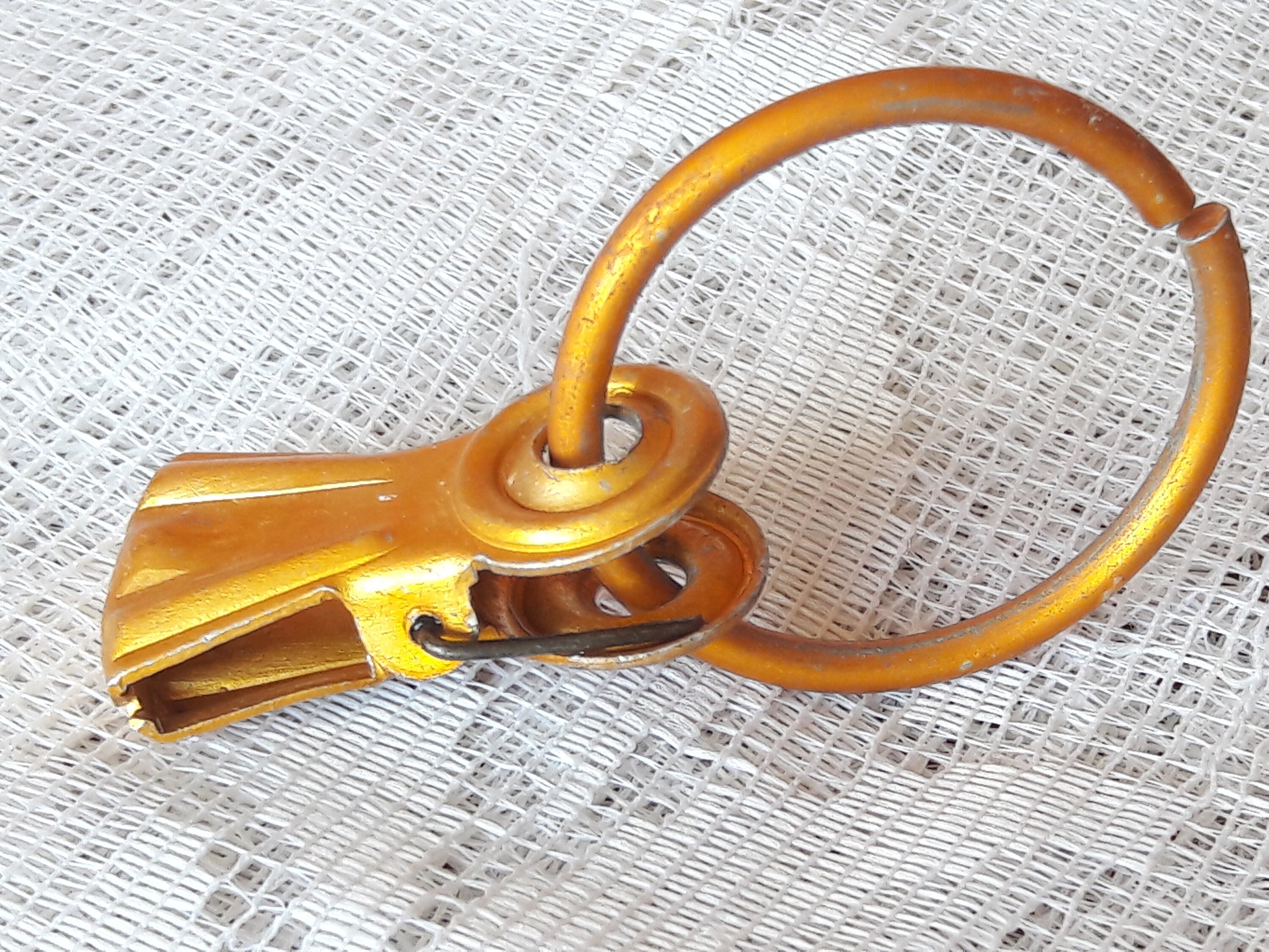 Vintage Metal Curtain Clips, Gold Curtain Clips With Ring Aluminum ...