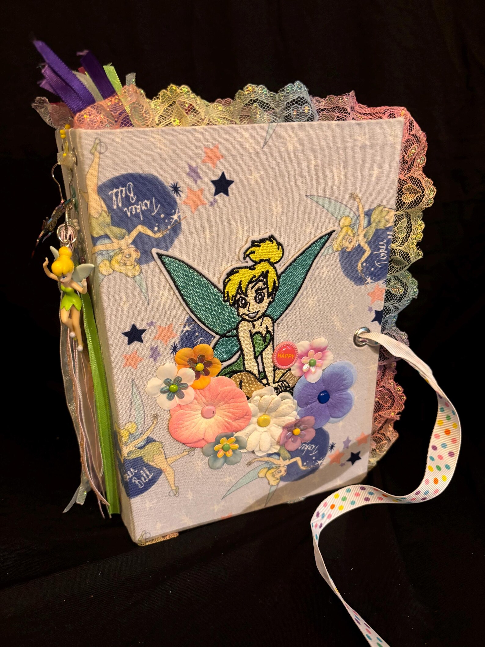 Handmade Tinkerbell Journal/scrapbook - Etsy