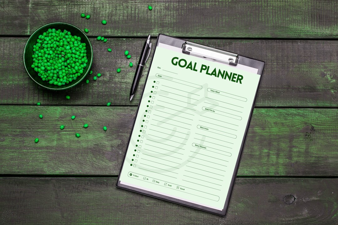 Goal Planner: Effective Goal Setting Kit for Personal Growth - Etsy