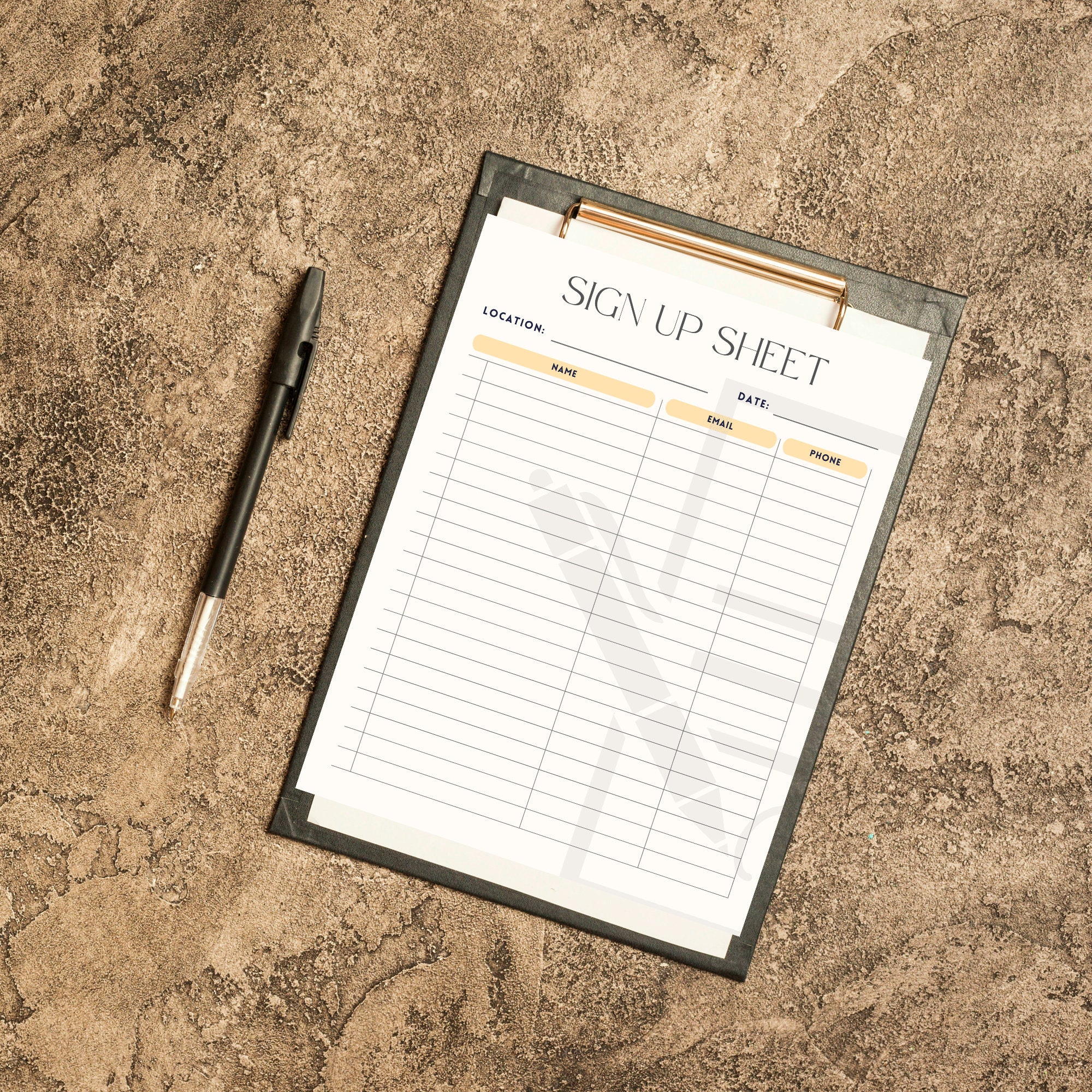 Realtor Sign-up Sheet - Streamline Property Showings and Open Houses ...