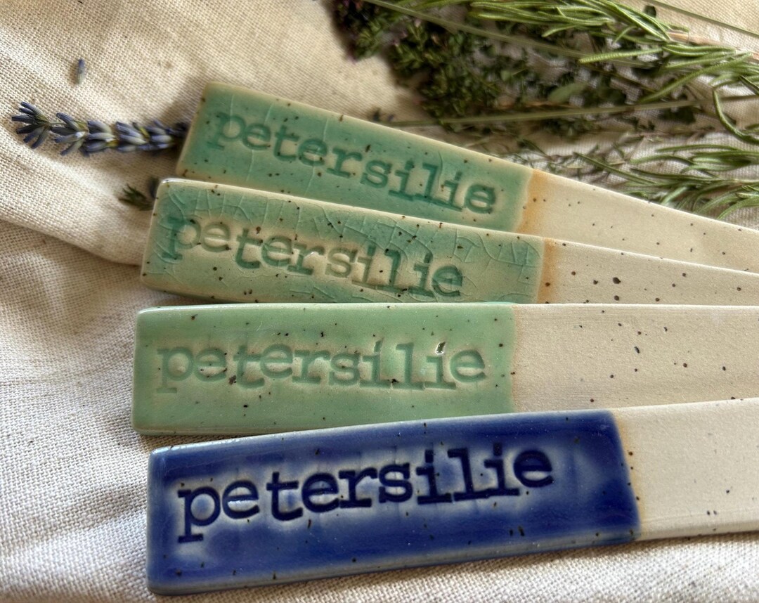 Parsley Herb Markers | Vegetable Signs | Garden & Balcony Decoration ...