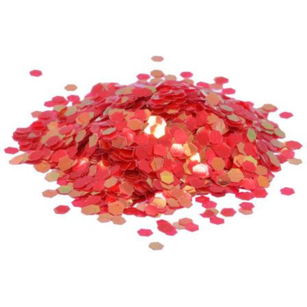Pyromaniac Fire Red Orange Holographic Chunky Glitter Photoshoot Makeup ...