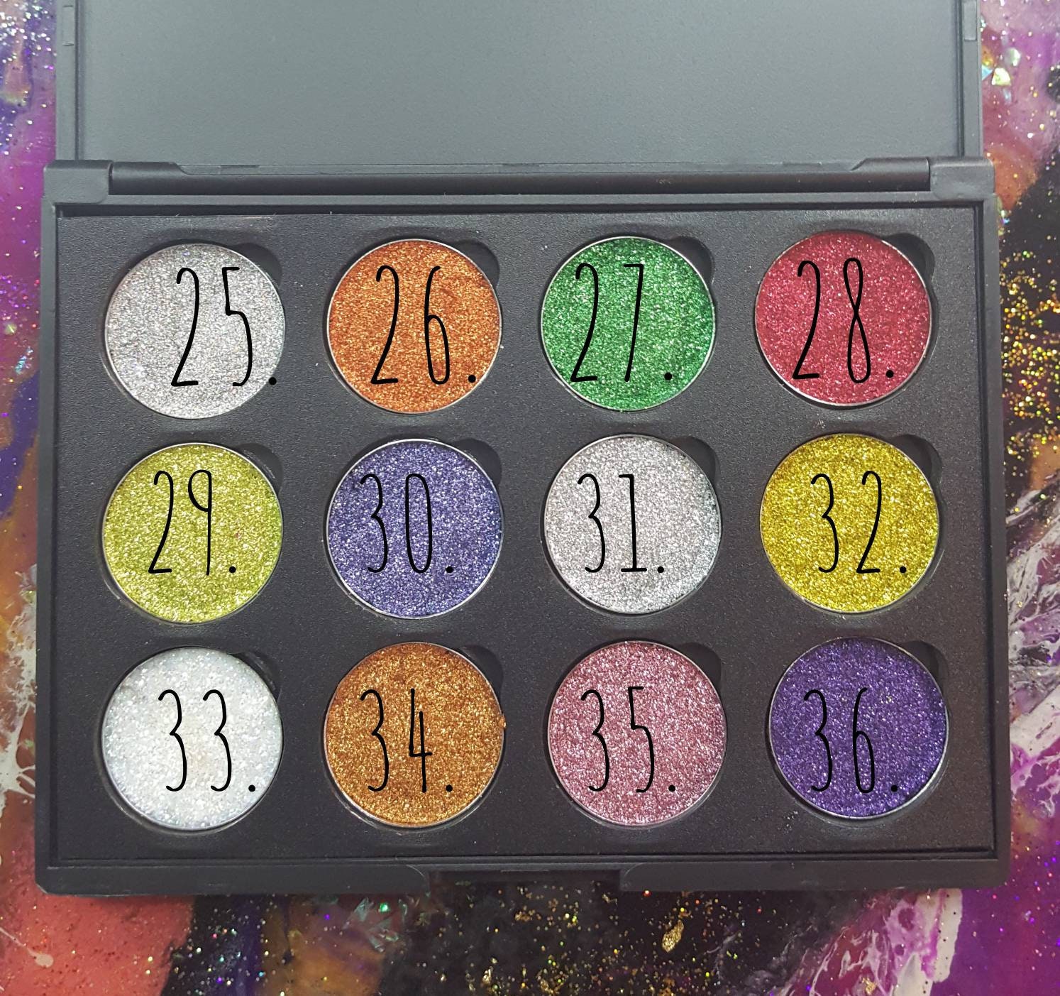 Empty Makeup PALETTE With Pans - You Mix Colors Eyeshadow Palette ...