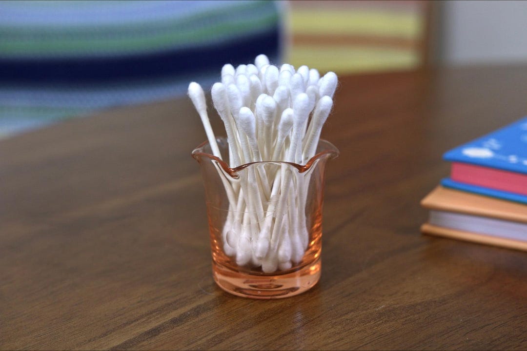 Princess House Depression Glass Toothpick / Match Holder - Etsy