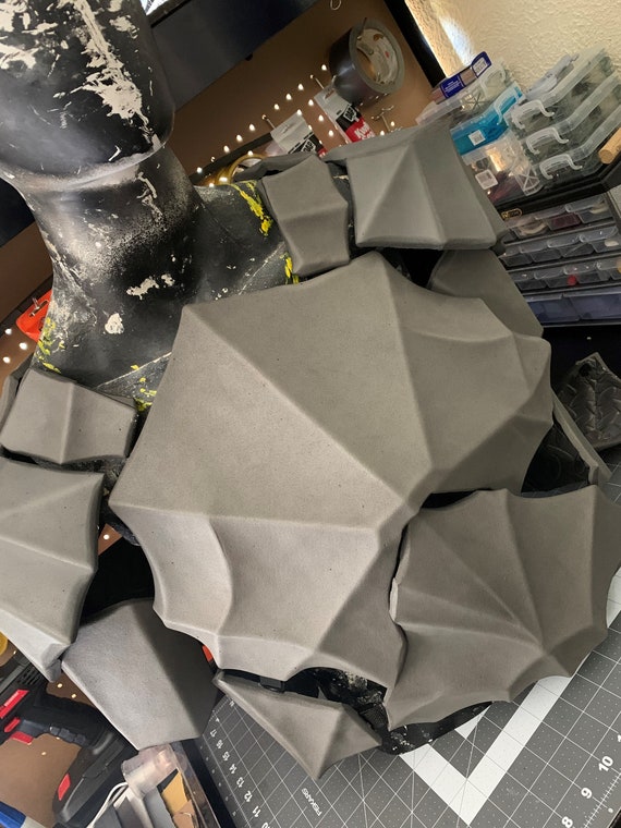 EVA Foam Template Ark Chitin Chestpiece | Etsy