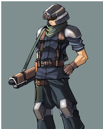 EVA Foam Template Final Fansaty VII Inspired Shinra Guard | Etsy