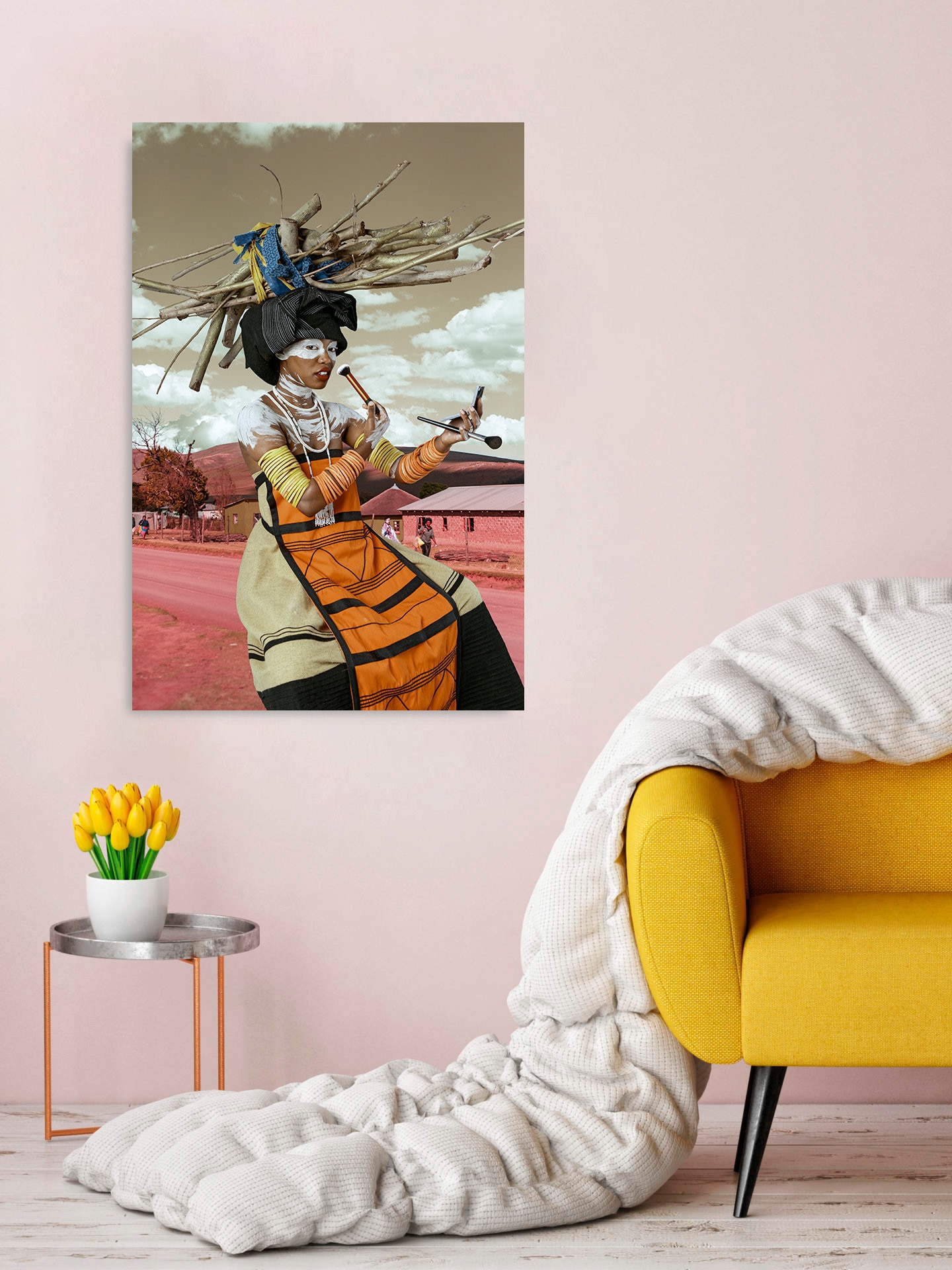 Modern Artwork for Kitchen. African Portrait. African Woman Poster ...